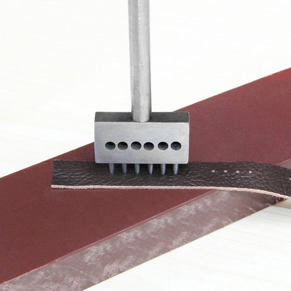 3Pcs Leather Craft Tools Hole Chisel Graving Stitching Punch Tool Set 4 ...