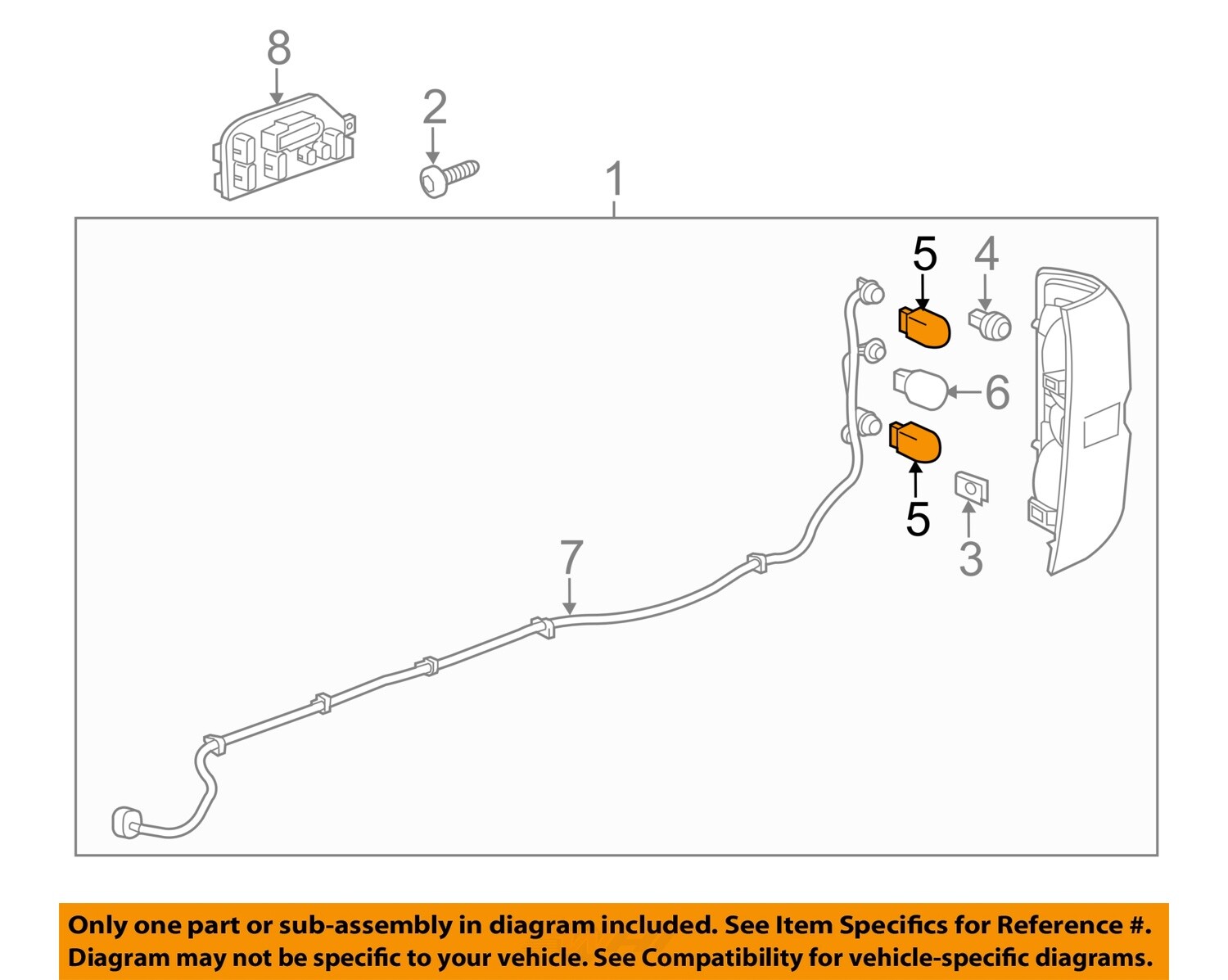 GM OEM-Stoplamp Light Bulb 13591403 | eBay