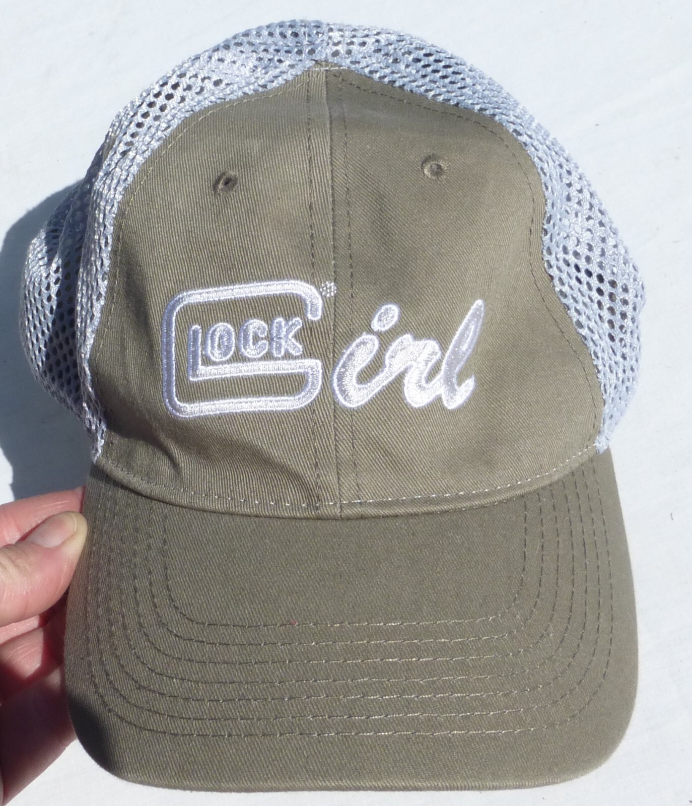 Glock Girl Ladies Adjustable Mesh Back Firearms Hat/B… - Gem