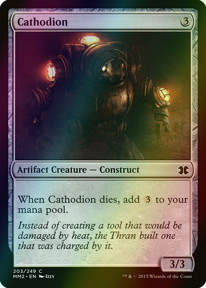 Cathodion FOIL Modern Masters 2015 MtG LP to NM | eBay