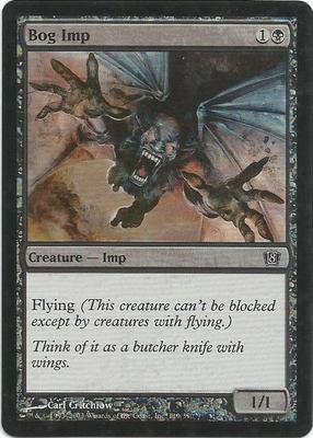1x Foil - Bog Imp - Magic the Gathering MTG 8th Eighth Edition | eBay