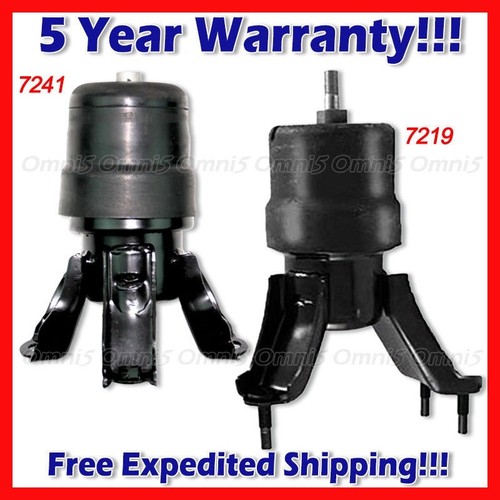 A522 For 1997-2001 TOYOTA CAMRY 2.2L Front & Rear Engine Mount Set 2PCS ...