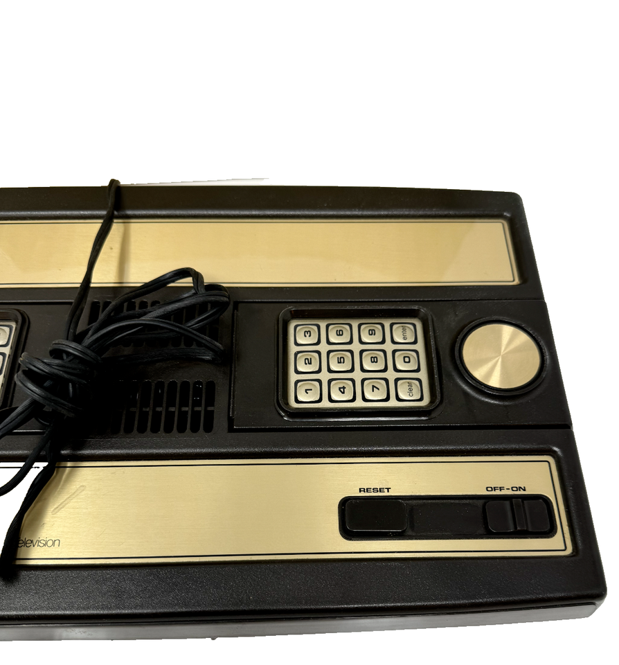 1979 Mattel Intellivision Game Console Model 2609 With Controllers ...
