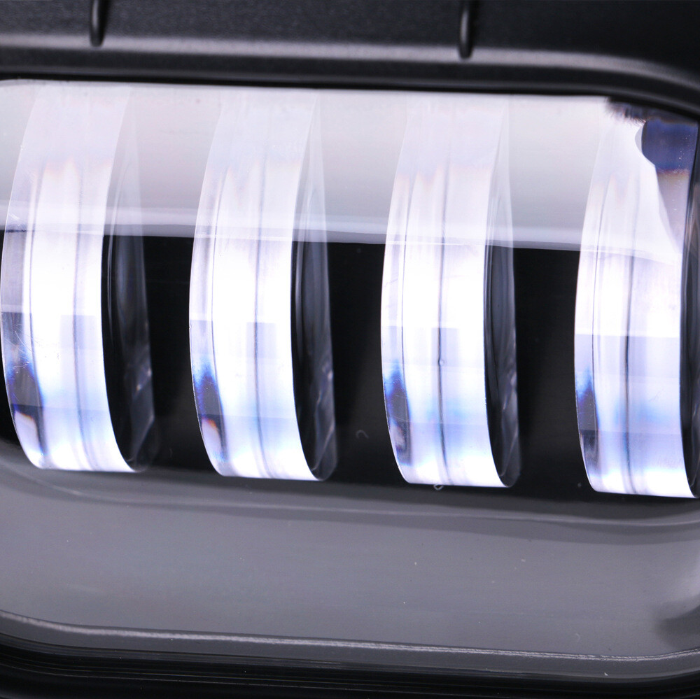 DOT E9-Mark LED Headlight Halo DRL For F650GS/ F700GS/ F800GS/ F800GS ...