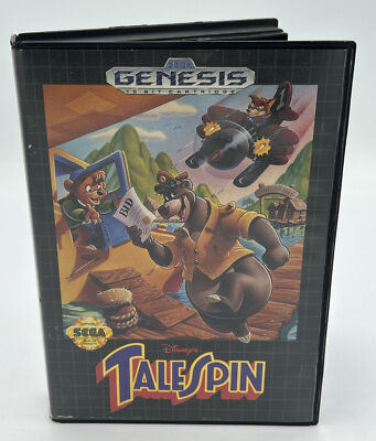Disney's Talespin (Sega Genesis, 1992) Authentic Case Only No Game Or ...