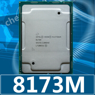 Intel Xeon Platinum 8173M SR37Q 28-Core 2.0GHz Skylake-SP CPU Processor ...