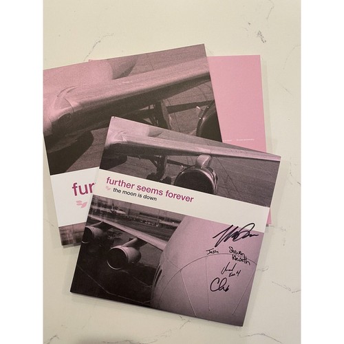 Further Seems Forever - SIGNED AUTOGRAPHED- The Moon Is Down - Vinyl ...