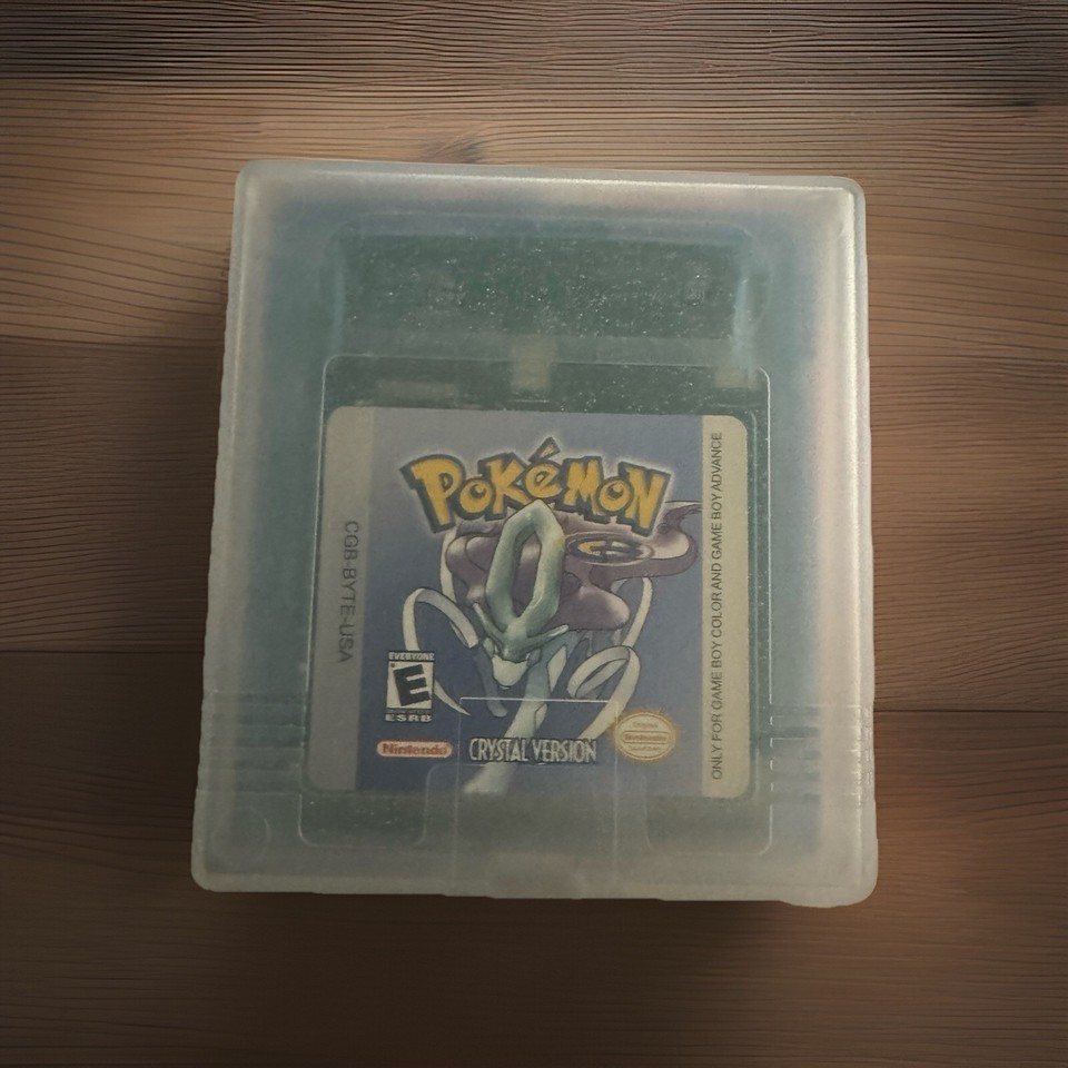 Pokemon Crystal Version (tested/saves) GBC | eBay