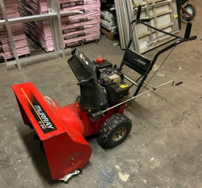 MURRAY 5/24", SNOWBLOWER, METAL BODY, 24", Gas, 2-STAGE | eBay