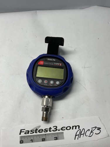 AMETEK CRYSTAL M1 DIGITAL PRESSURE GAGE GAUGE METER 3,000 PSI | eBay