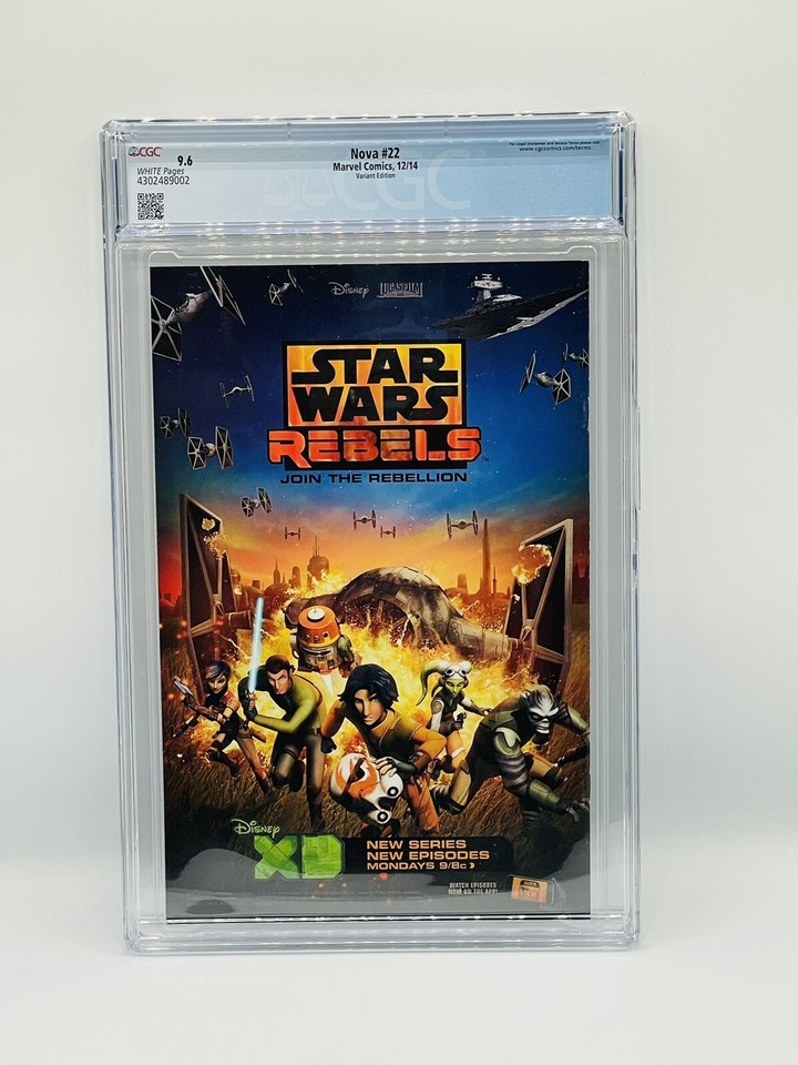 Nova #22 CGC 9.6 John Tyler Christopher Deadpool VARIANT 1:25 Marvel ...