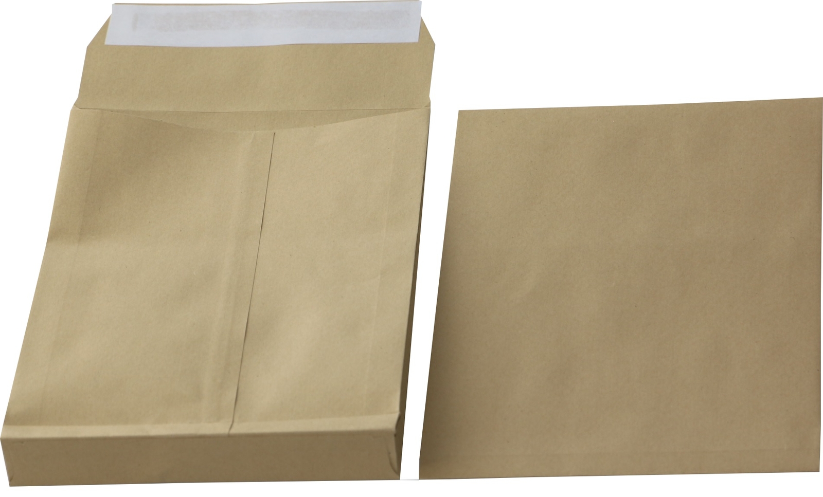 25 St. B5 Faltenversandtaschen braun Falte 30 mm Kuvert Briefumschläge ...