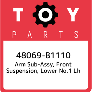 48069-B1110 Toyota Arm sub-assy, front suspension, lower no.1 lh ...