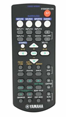 Genuine Yamaha (FSR20 WP08290) Pre-Programmed Remote Control **NEW** | eBay
