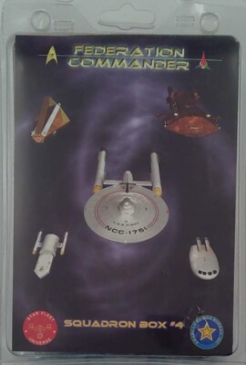 STAR FLEET BATTLES: Federation Commander Squadron Box #4 (ADB SFB 4304 ...