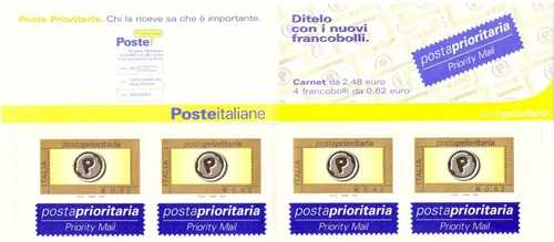 2002 Libretto Posta Prioritaria MNH Integro Italia L22 | eBay