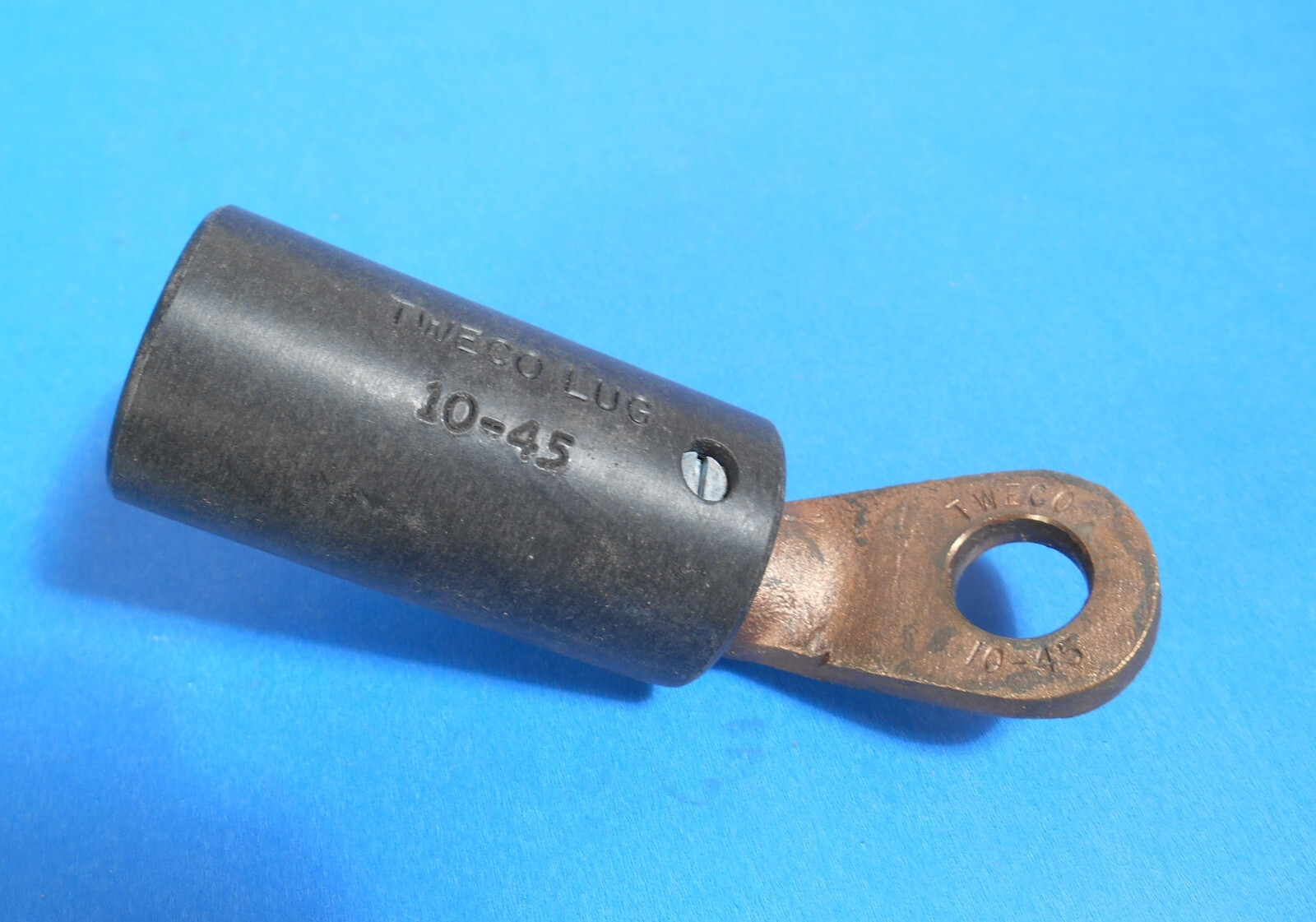 Tweco Model 10-45 Brass Ball Point Cable Lug | eBay