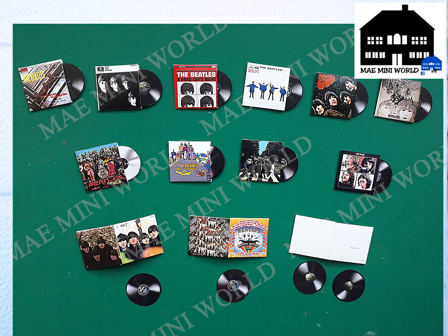 13 Record Miniature. Beatles Collection. All studio Album. MAE Mini ...