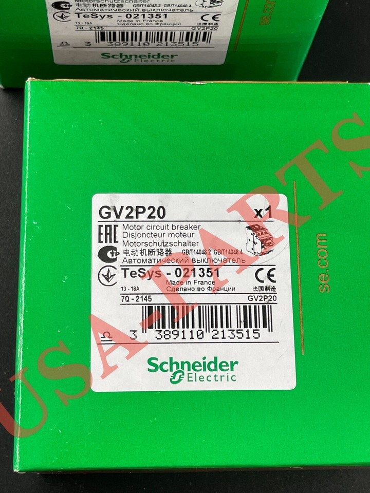GV2P20 Schneider Electric * Brand New * AUTHENTIC Ships Same Day | eBay