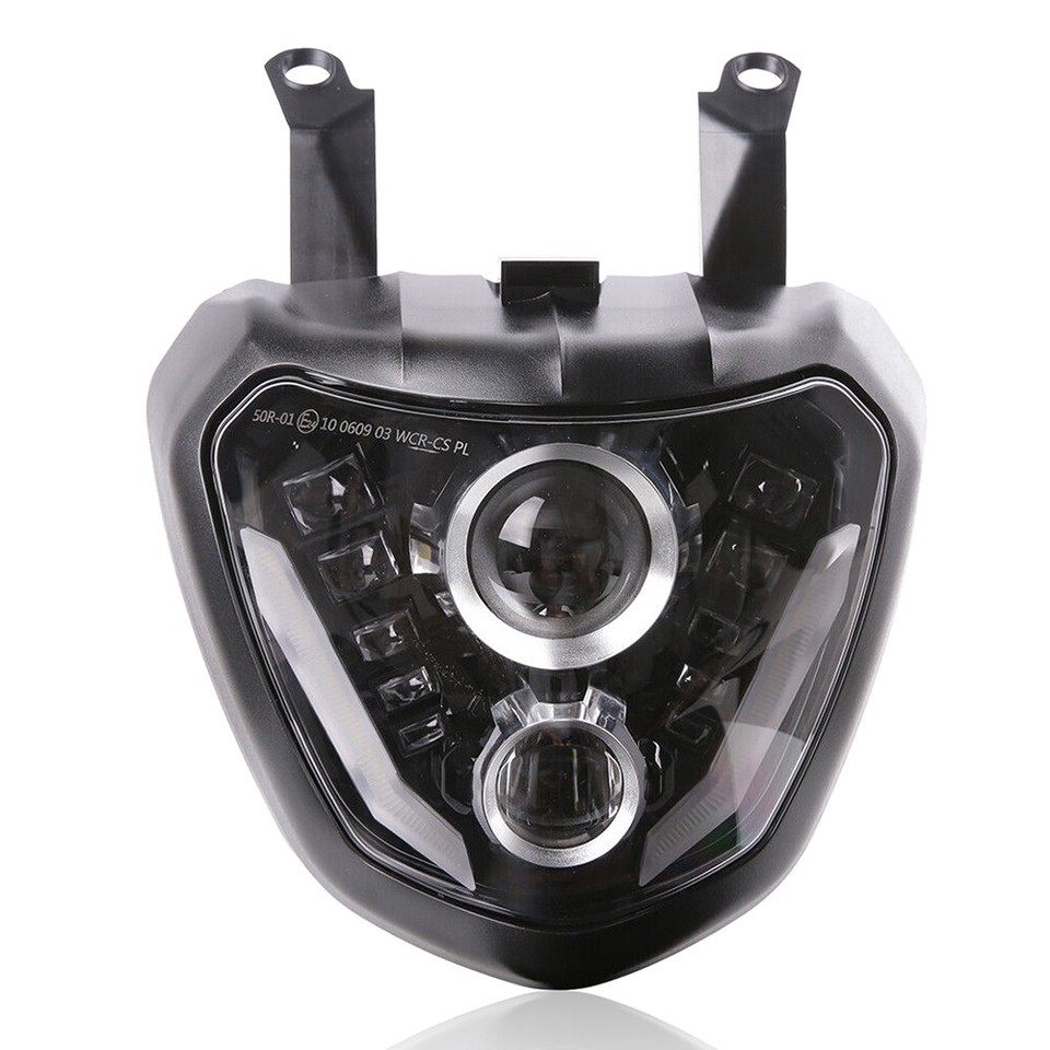 LED Headlight Assembly For Yamaha FZ07 MT07 MT-07 2014 2015 2016 2017 ...