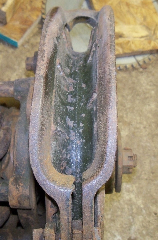 Vintage Ford Tribloc Engine Shop Garage Chain Fall Block Hoist, 1 Ton ...