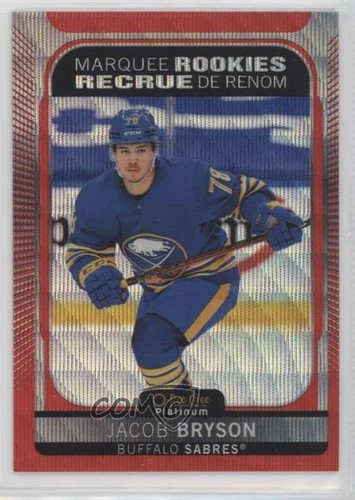 2021 O-Pee-Chee Platinum Marquee Rookies Red Surge Jacob Bryson #221 ...