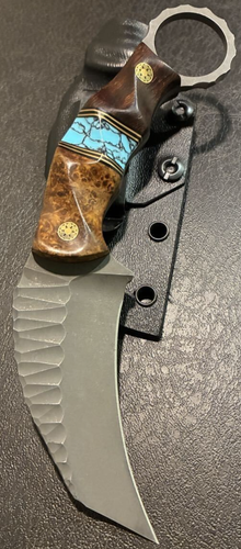 Half Face Blades HFB Karambit Knife NAVY SEALs Tactical Combat CQB Mil ...