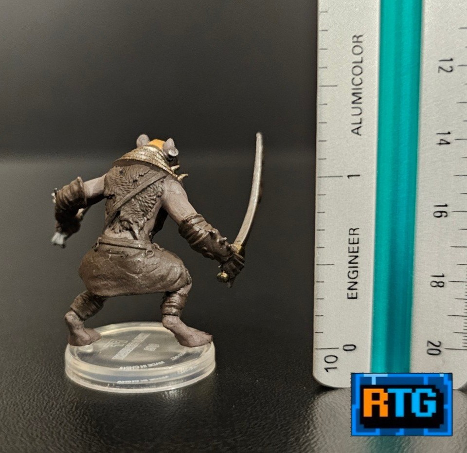 Pathfinder Miniature - Kholo Sergeant #6 - Gnoll Fighter - D&D ...