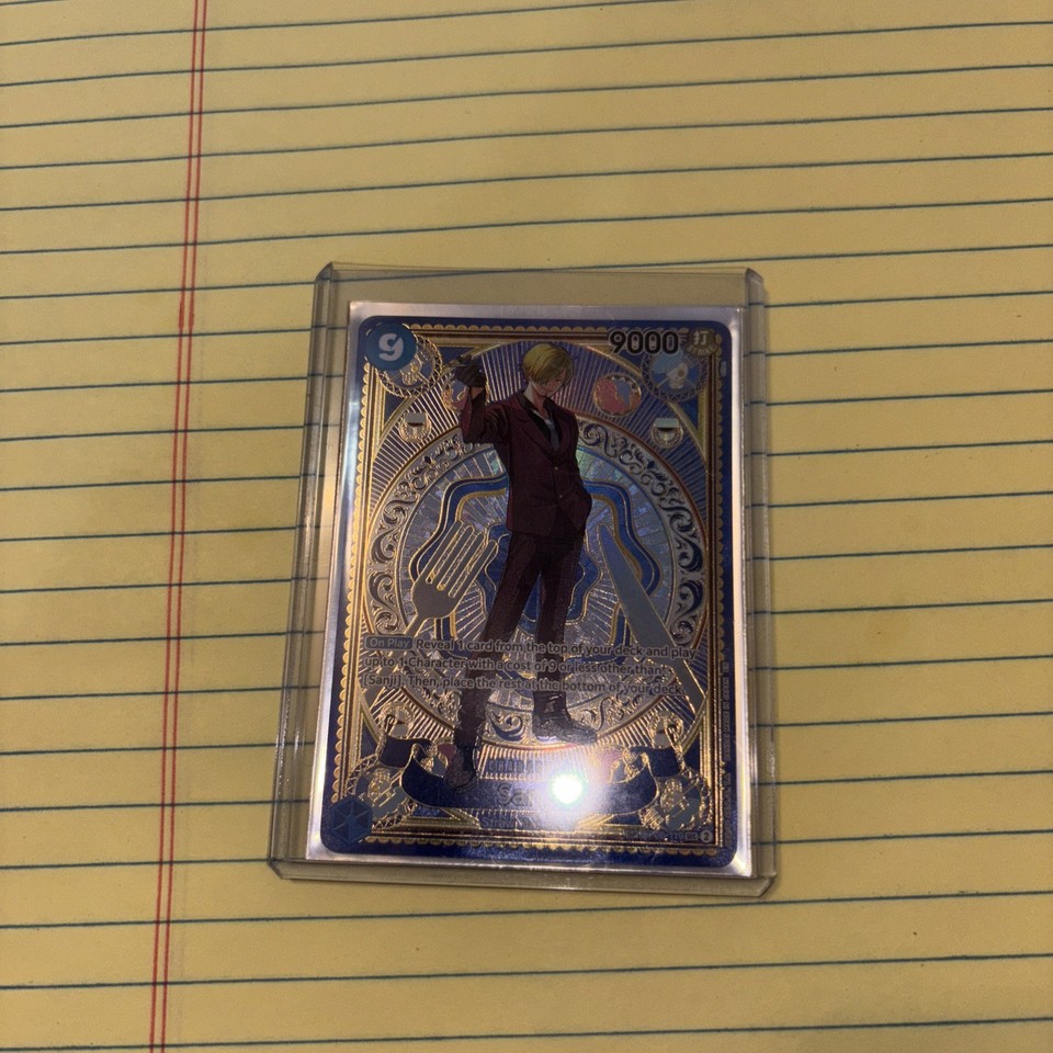 Sanji OP06-119 [SP PAR OP11] Parallel A Fist of Divine Speed One Piece English | eBay