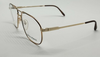 LINEA ROMA FRANCO 56 EYEGLASSES FRAME FRANCE GOLD-TONE. $199.50. | eBay