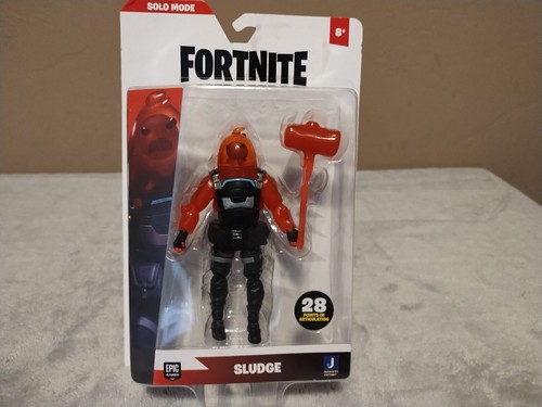 Fortnite Solo Mode SLUDGE 5" Action Figure Jazwares Series 15 #156 FAST ...