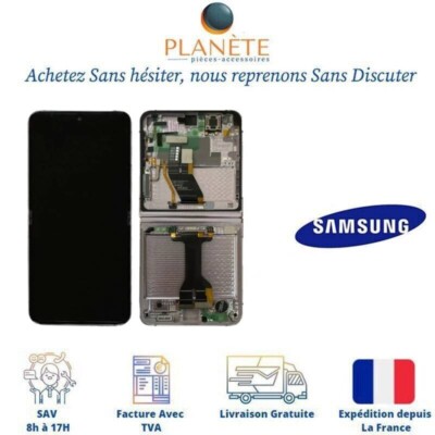 ORIGINAL ECRAN LCD POUR GALAXY Z FLIP5 5G F731 GH82-31827C GH82-31828C ...