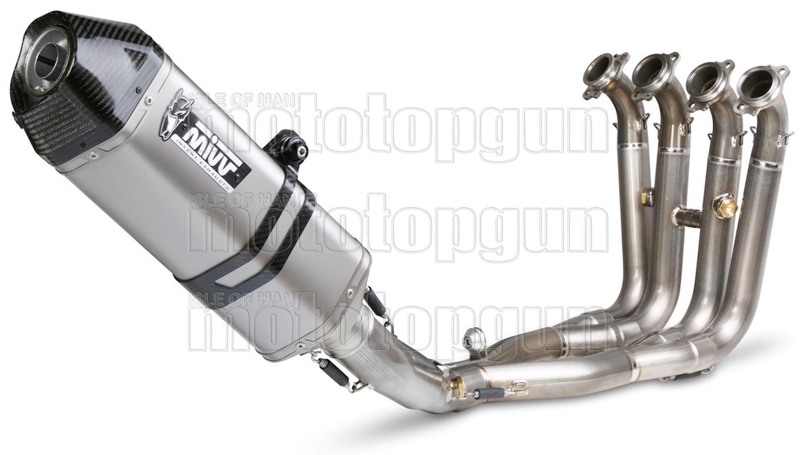 MIVV FULL SYSTEM EXHAUST KIT-RACING SPEED EDGE C KAWASAKI ZX-10 ZX10 R ...