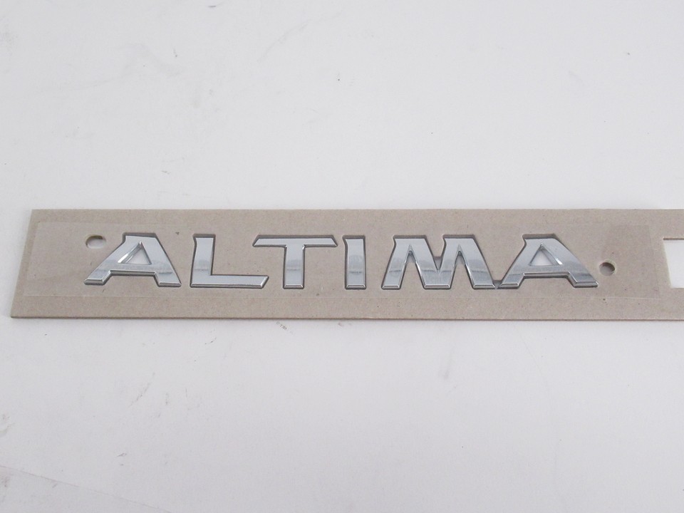 Genuine OEM Nissan 84895-6CA0A "ALTIMA" Rear Trunk Nameplate 2019-2021 ...