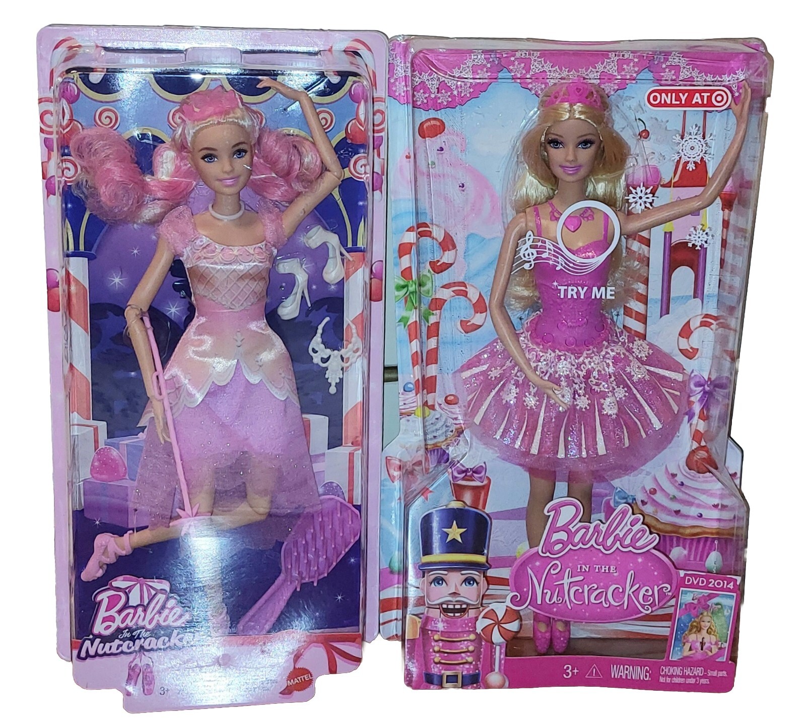 2 BARBIE "IN THE NUTCRACKER" PRINCESS DOLLS 2020 & 2014 | eBay