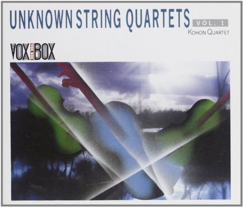 Kohon Quartet - Unknown String Quartets Vol.1 - Kohon Quartet CD 00VG ...