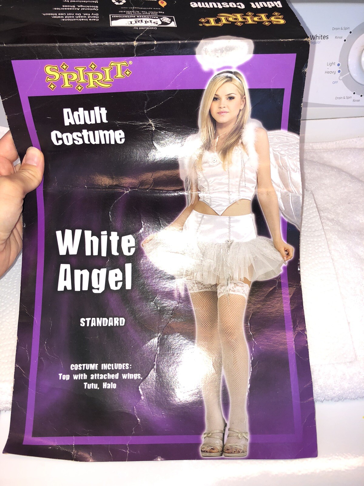 Beautiful Woman ANGELS Costume W Wings Size S - Gem