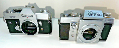 Vintage Canon FT and Beseler Topcon Camera Bodies | eBay