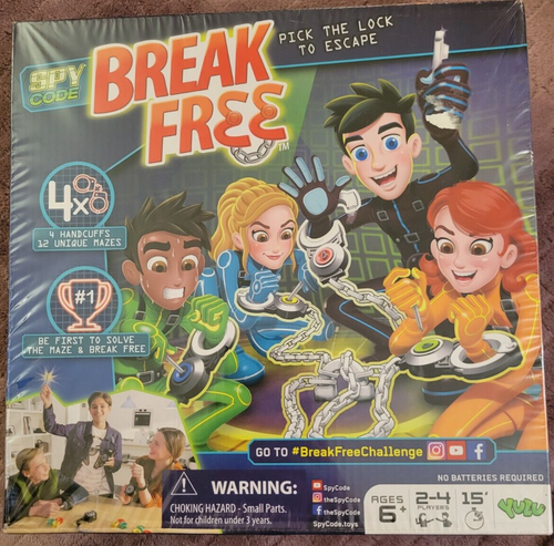 Yulu Spy Code Break Free Board Game 2-4 player Family Game Sealed ...