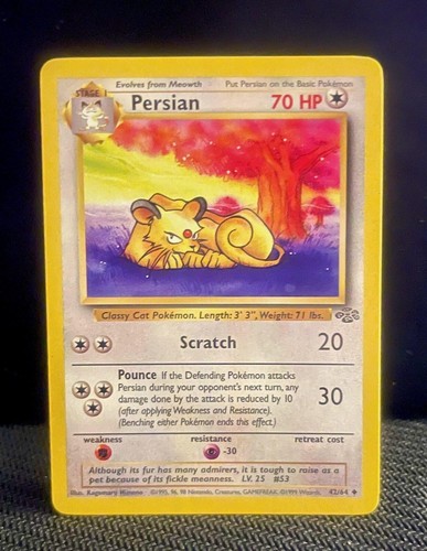 Pokémon TCG Persian Jungle 42/64 Regular Unlimited Uncommon | eBay