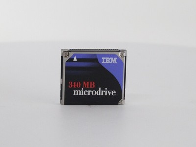 IBM DSCM-10340 340 MB Microdrive - Compact Flash Type II - Grade A ...