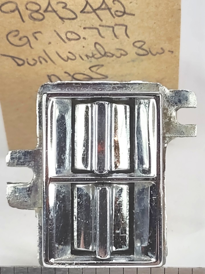 NOS 9843442 2 Gang GM Window Switch Buick Cadillac Chevrolet Oldsmobile ...
