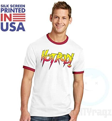 Men's Rowdy Roddy Piper Hot Rod Wrestling White Adult T-Shirt | eBay