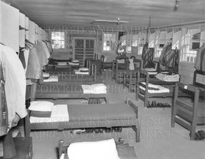 US Army barracks bunk foot locker Signal Corps Fort Gordon GA 1960s ...