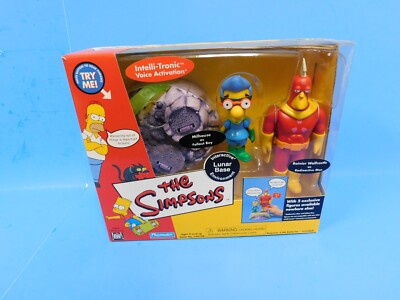 The Simpsons WOS Lunar Base Radioactive Man & Fallout Boy Interactive ...