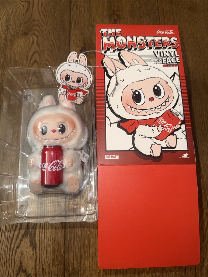 Authentic POP MART Labubu The Monsters Coca-Cola Series Vinyl Face ...