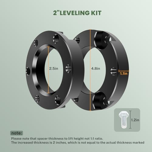 2 Inch Front Leveling Lift Kit for Dodge Dakota 2006-2010 Suitable For ...