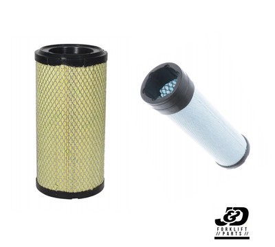 Toyota Forklift Outer & Inner Air Filter Combo 17743-U2230-71 17744 ...