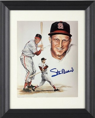 Stan Musial signed St. Louis Cardinals 8x10 Photo Framed- COA (HOF/Stan ...