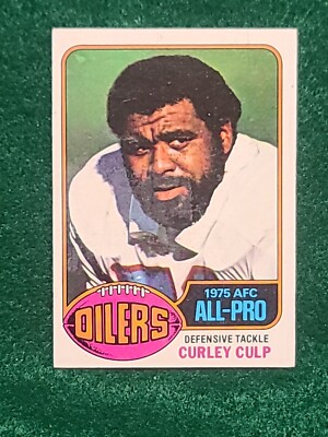 Curley Culp 1976 Topps #40 Football Card | eBay
